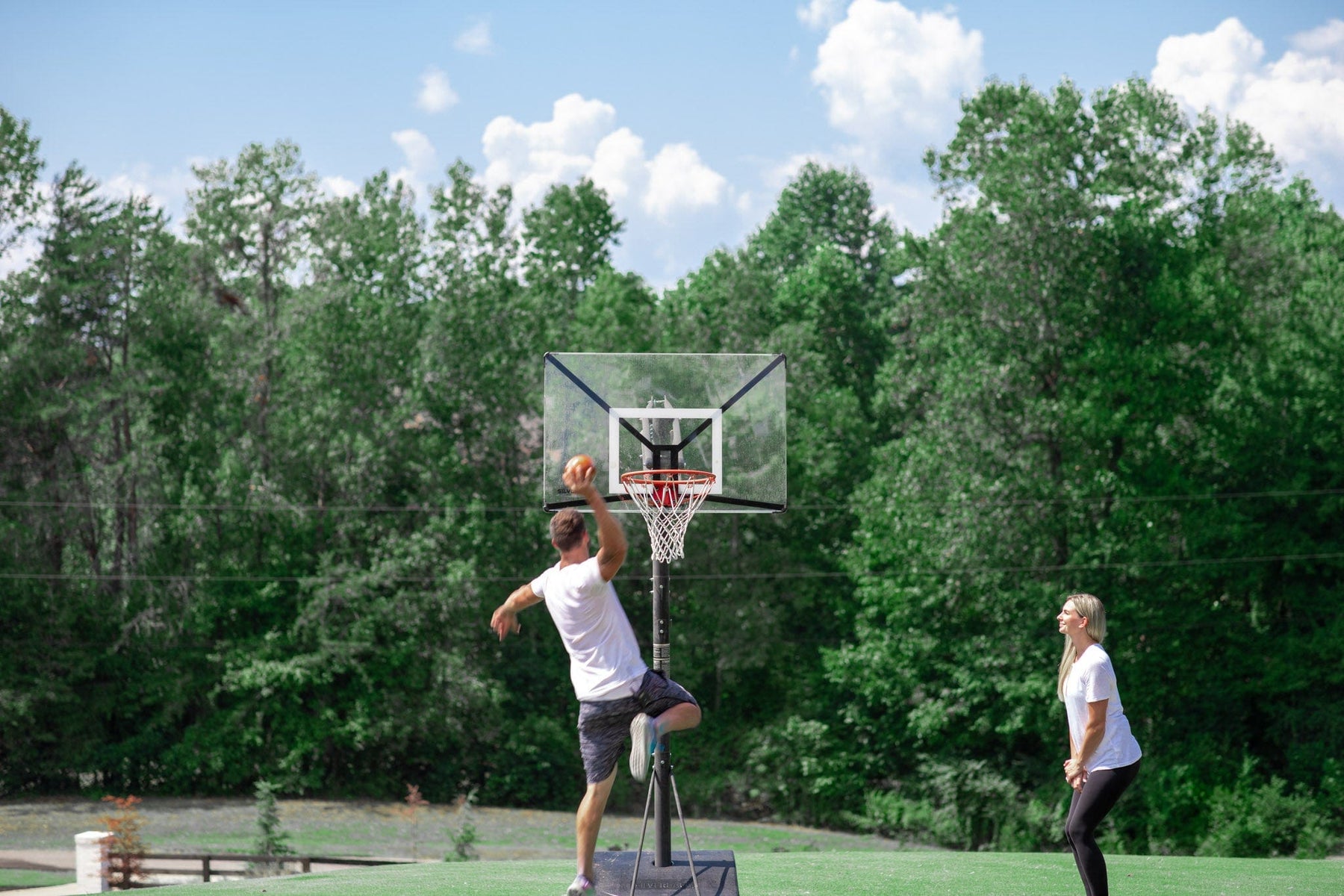 Basketball Gender Reveal – POOF THERE IT IS!