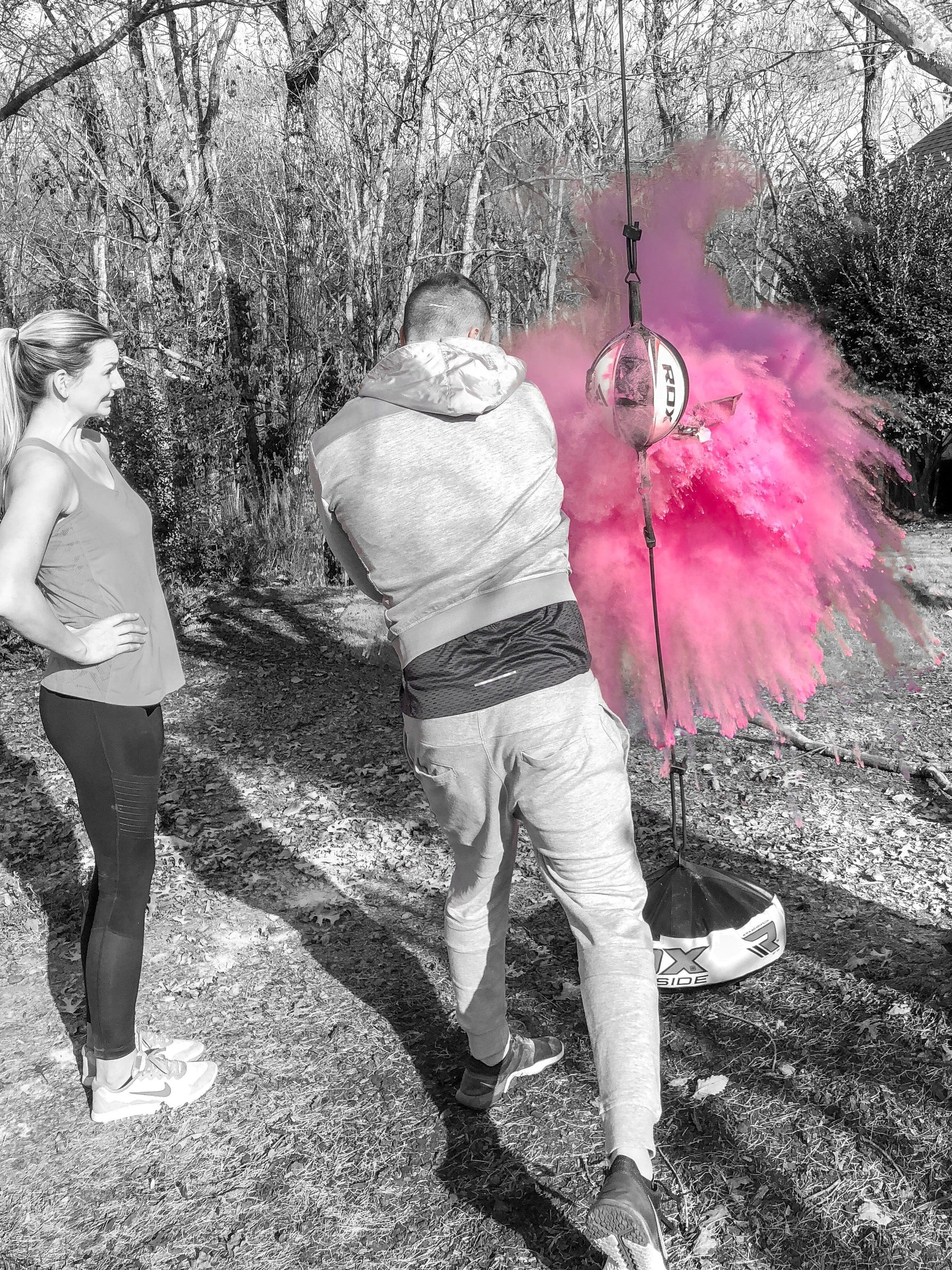 Boxing MMA UFC Gender Reveal | Poof There It Is – POOF THERE IT IS!