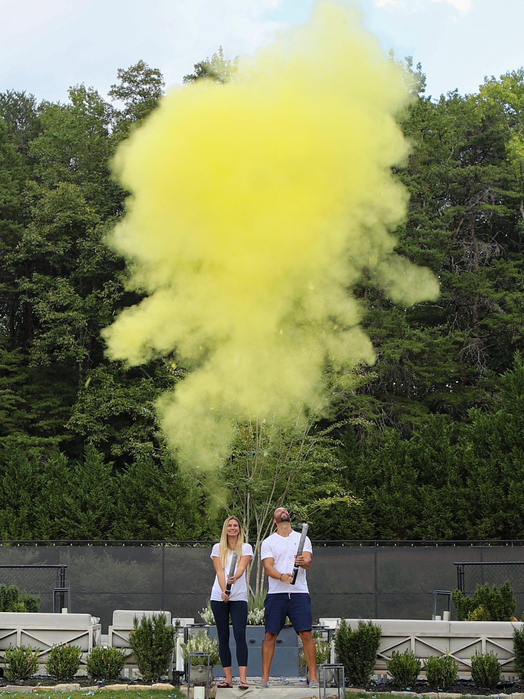 Powder Gender Reveal Cannons – POOF THERE IT IS!