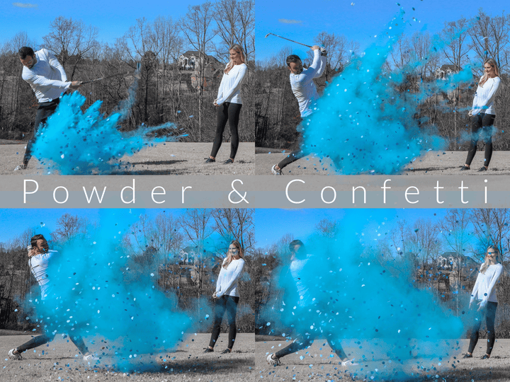 Large Gender Reveal Golf Ball – POOF THERE IT IS!